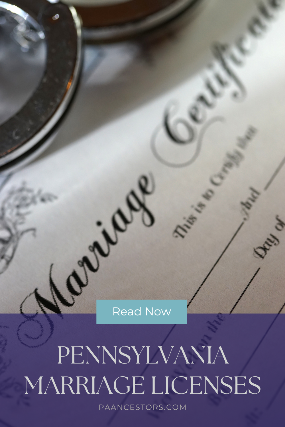 Marriage Licenses in Pennsylvania: A Comprehensive Guide for Genealogy ...